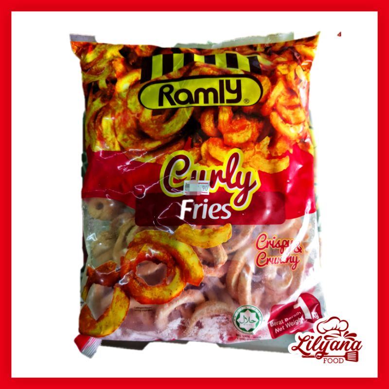 Ramly Curly Fries Viral | 1kg | Shopee Malaysia