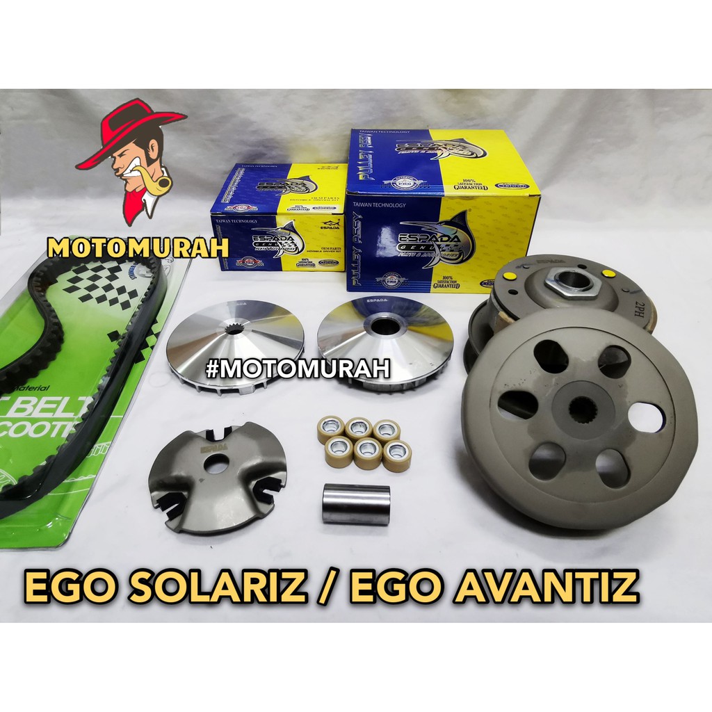 Ego solariz Ego avantiz pulley set front rear pulley with housing , timing BELT "MOTOMURAH ...