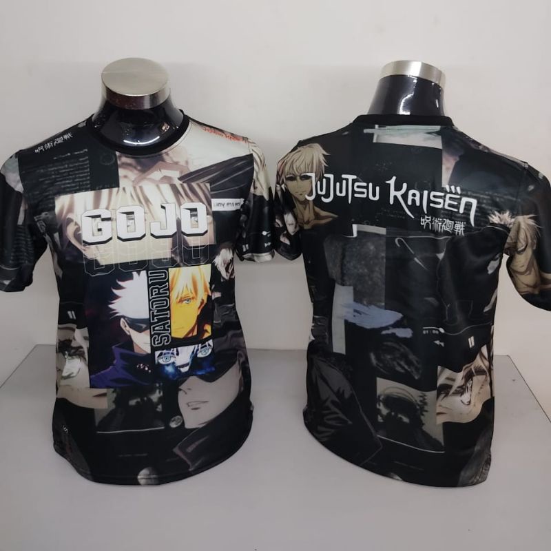 Baju Anime Gojo Satoru Jersey Jujutsu kaisen Limited Edition Custom ...