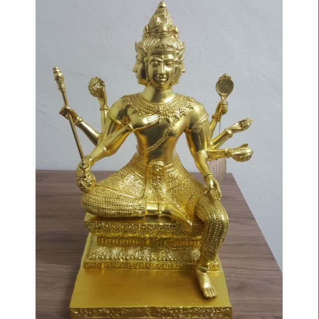 Phra Prom 4 face Buddha 镀金四面佛 | Shopee Malaysia