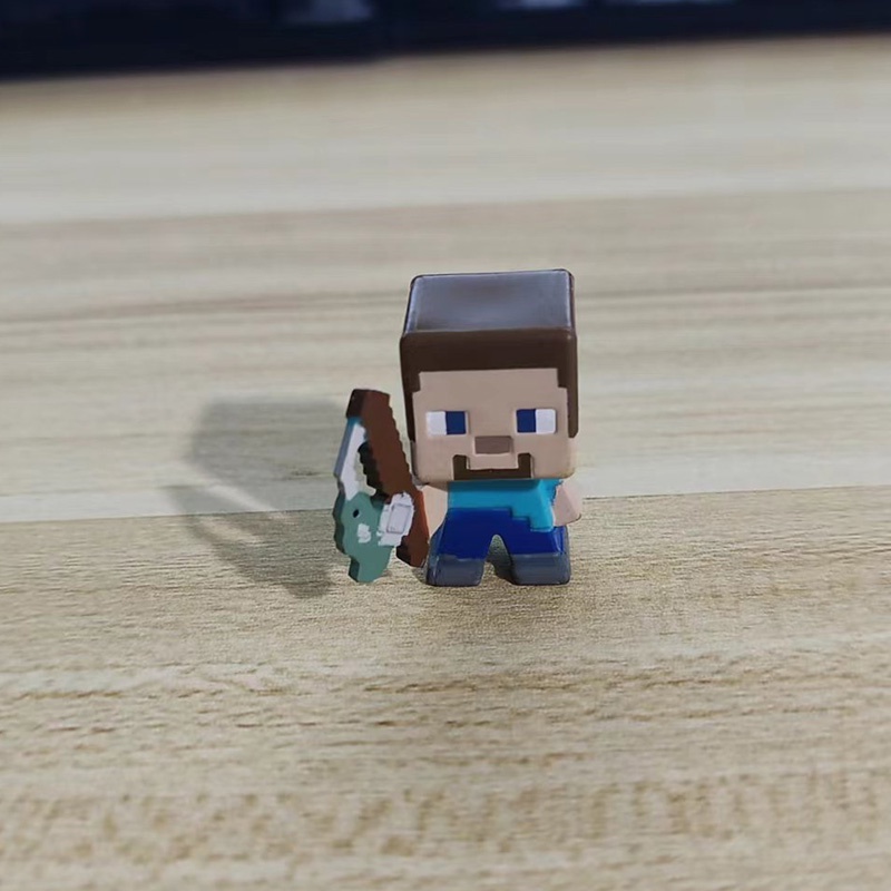 (Ready to Ship) Minecraft Mini Enderman Steve Alex Figure Toy Cute ...