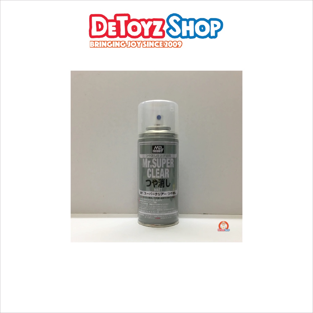 [Mr Hobby] Mr Super Clear (Flat Matt) 170ml | Shopee Malaysia