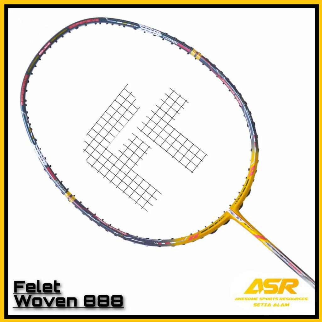 Felet Badminton Racket Woven 888 ( Frame Only ) | Shopee Malaysia