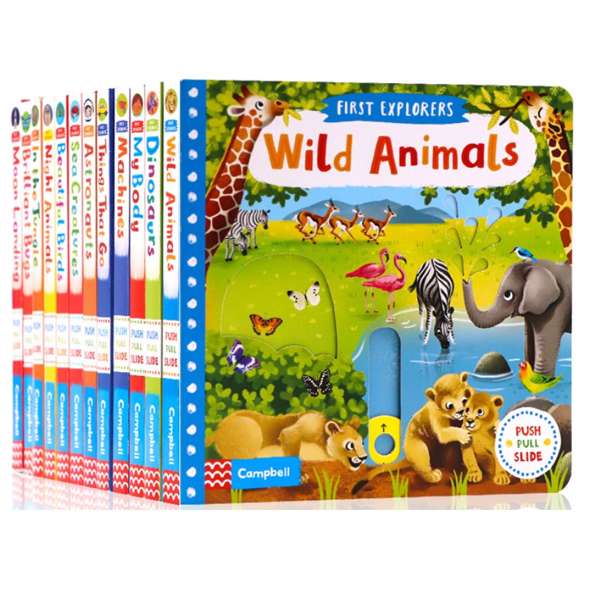 [Original] Campbell First Explorers Series Flip Flap Board Book ...