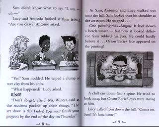 Scholastic Eerie Elementary 9 The Art Show Attacks! BRANCHES ISBN ...