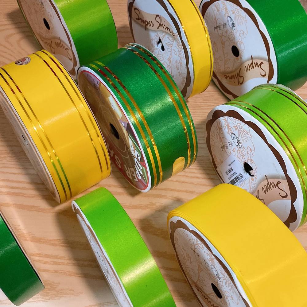 [1 ROLL//10-13 METERS] Raya Ribbon in Plain Satin, Grosgrain, Organza ...