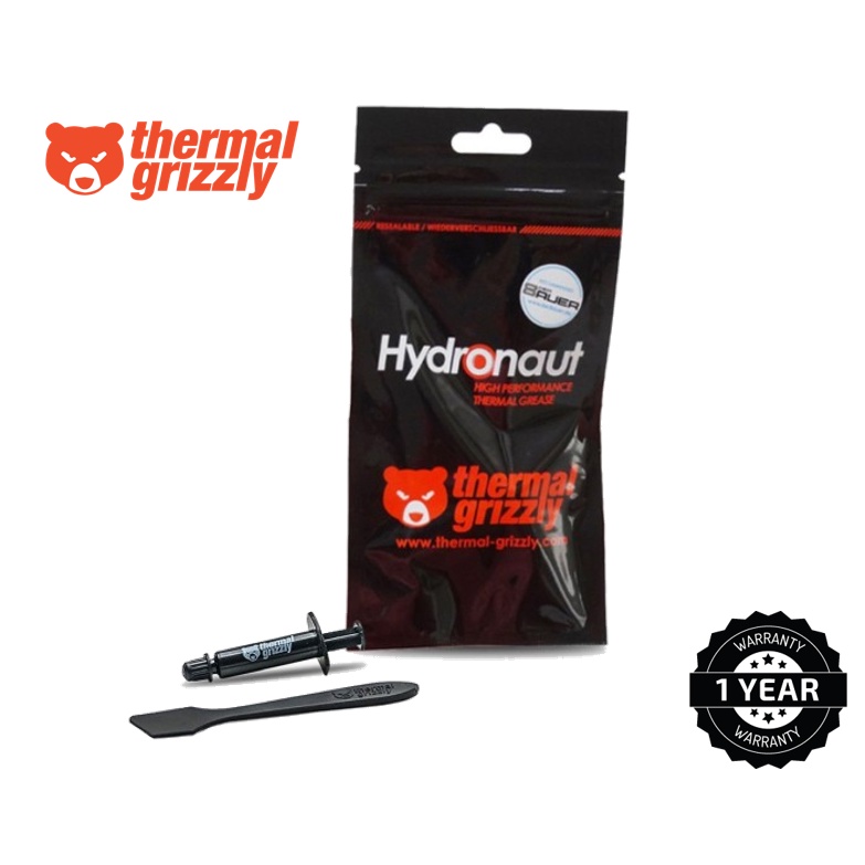 Thermal Grizzly Hydronaut 1g Thermal Grease Paste Compound (1gram) TG-H ...