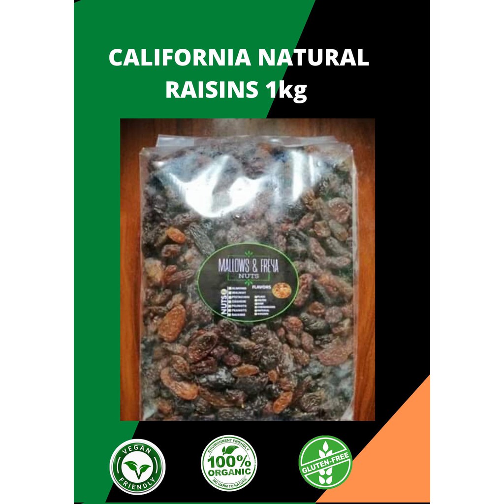 DRIED NATURAL RAISINS 1KG | Shopee Malaysia