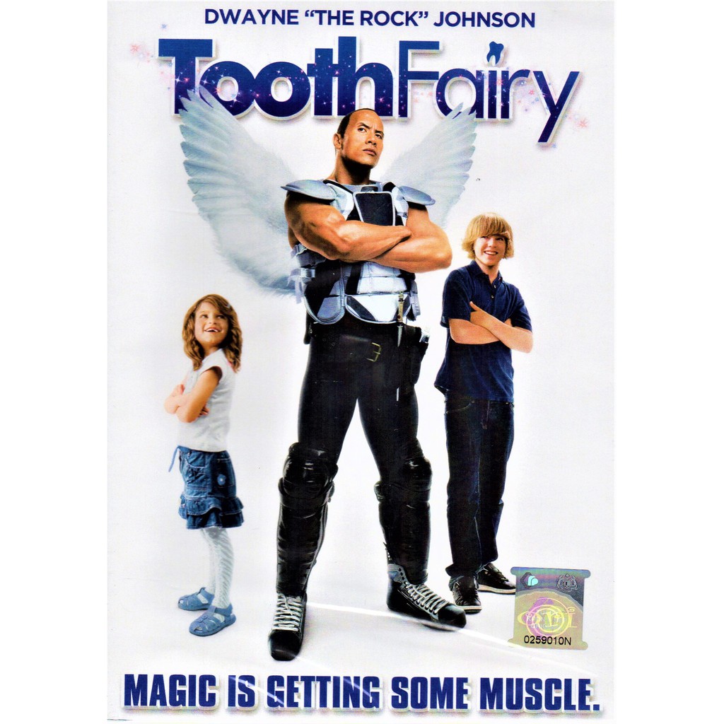 Tooth Fairy ( DVD ) [ Dwayne " The Rock " Johnson | Shopee Malaysia