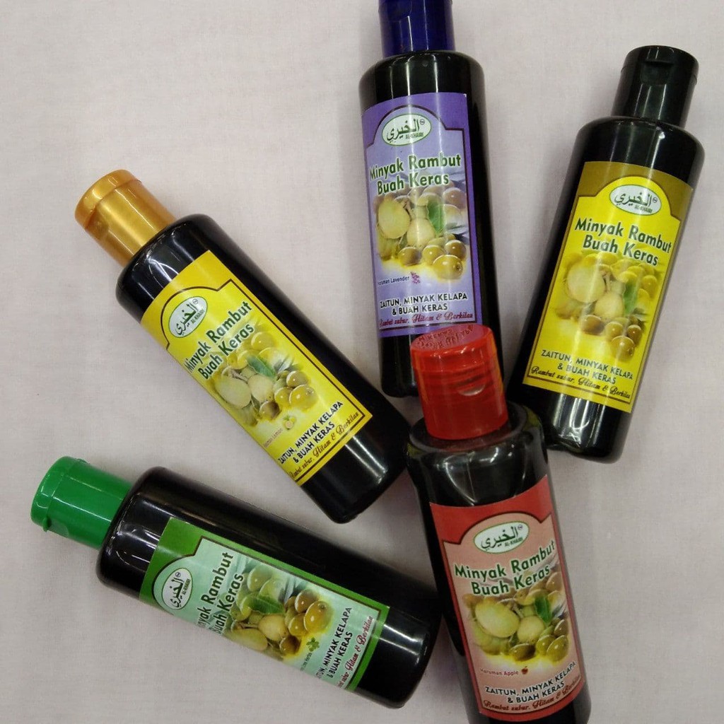Minyak Rambut Buah Keras Al-Khairi 100ml | Shopee Malaysia