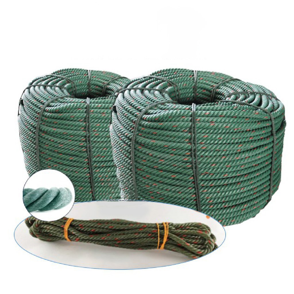 GREEN ROPE/ NYLON ROPE / PE ROPE / POLYETHYLENE ROPE / TALI HIJAU / 5MM ...
