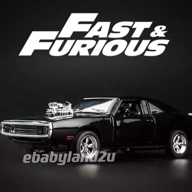 1:32 Pull Back Die Cast Dodge Charger Fast & Furious Alloy Diecast ...