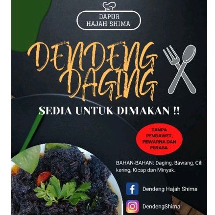 Dendeng Daging Hajah Shima 500G (ORIGINAL) | Shopee Malaysia