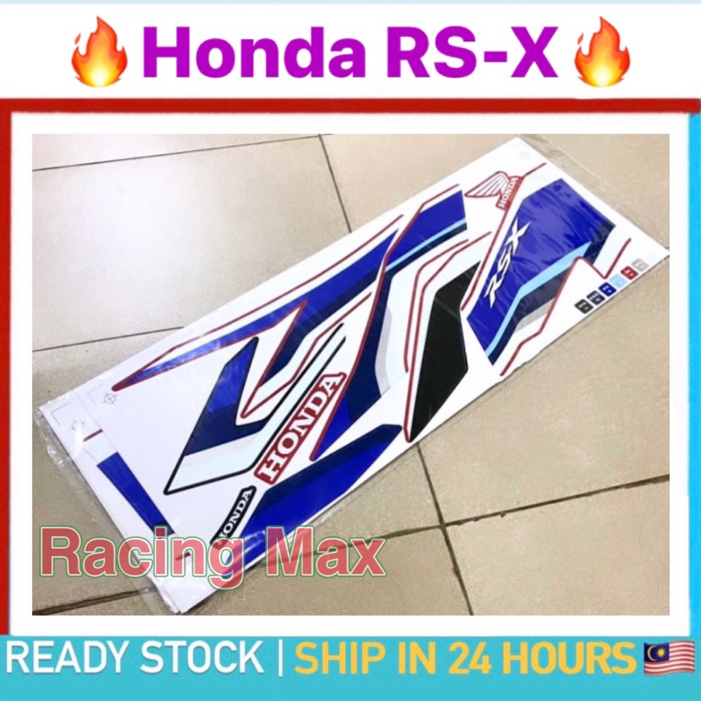 Honda RSX 150 ( 1 ) Body Cover Stripe Sticker - Trico Edition WINNER RS ...
