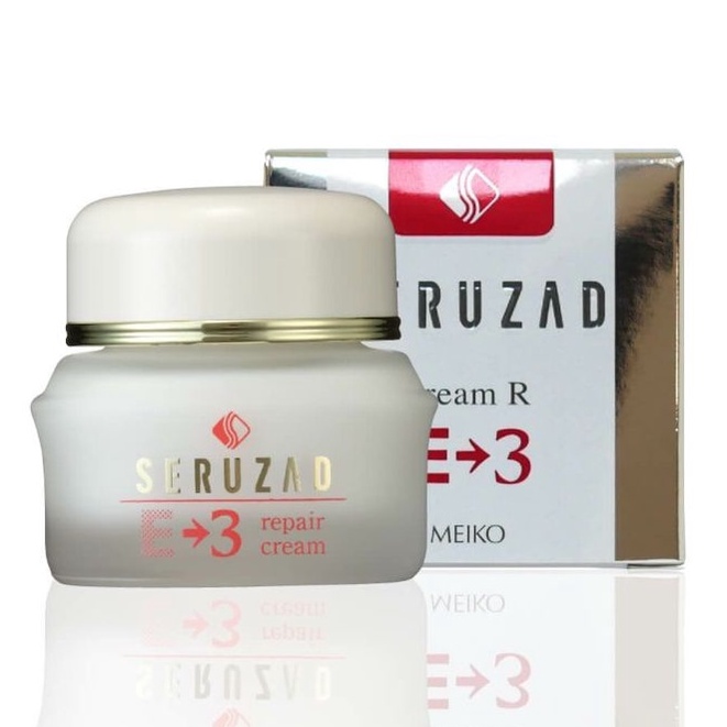Meiko Cosmetics Seruzad repair cream E3 Made In Japan | Shopee Malaysia