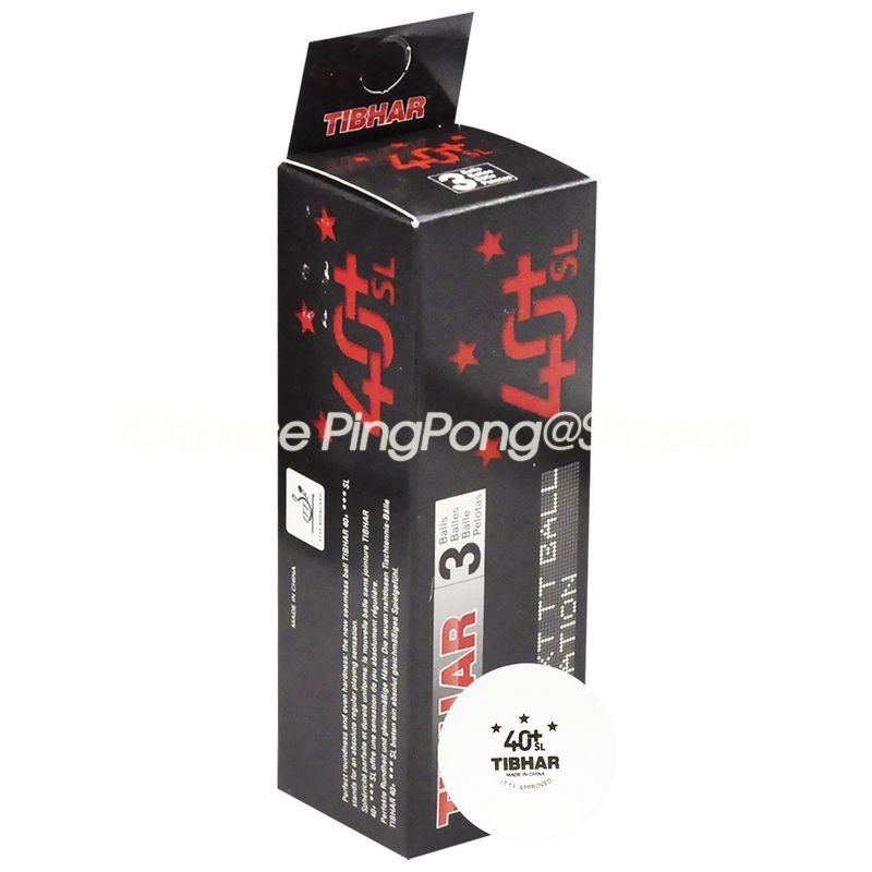 Original TIBHAR 3 Star Seamless Table Tennis Ball (3 Balls) | Shopee ...