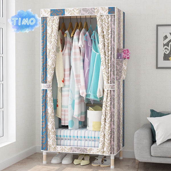 Cloth Wardrobe Combination Wardrobe Simple Wardrobe Assembly Wardrobe ...