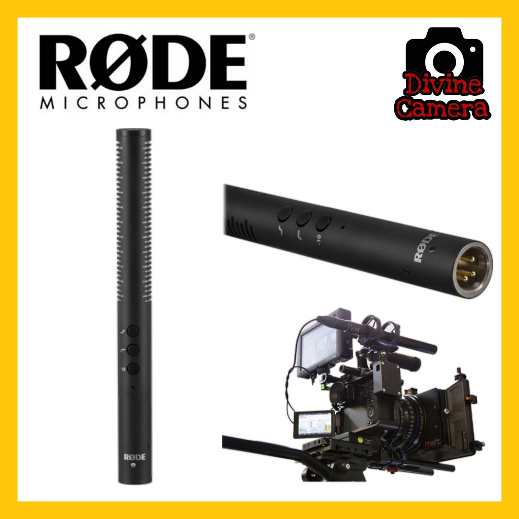 Rode Microphones NTG-4 NTG4 Directional Condenser Shotgun Microphone ...