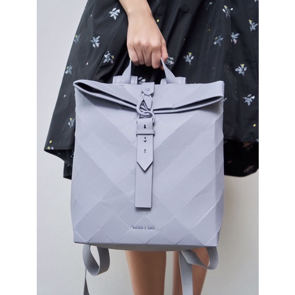 Large Geometric backpack | Shopee Malaysia