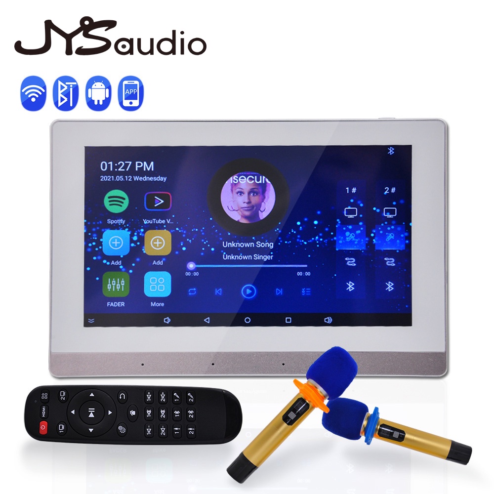 Digital WiFi BT Stereo Wall Amplifier Android Radio Handheld Wireless ...