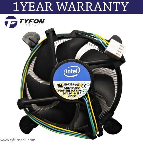 Intel E97378-001 Socket 1150 4-Pin Connector CPU Cooler Fan ...