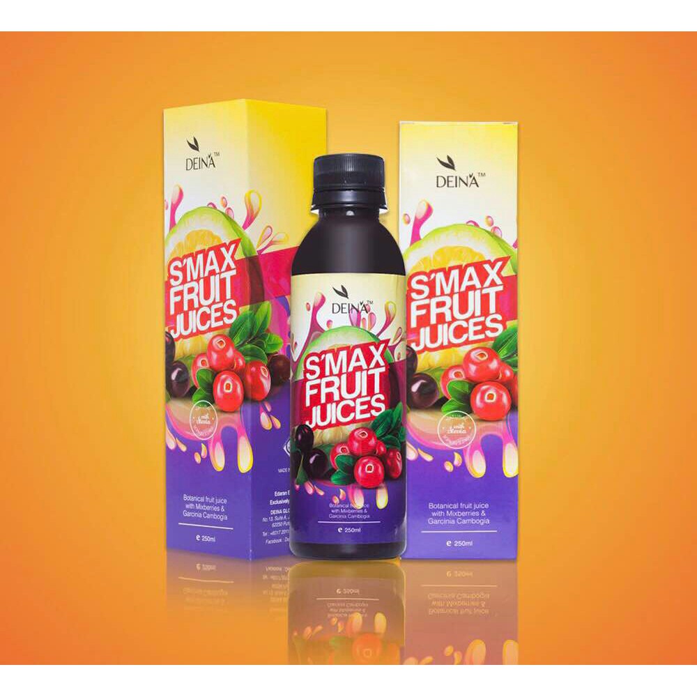 jus deina s'max fruit original dri hq 250ml | Shopee Malaysia