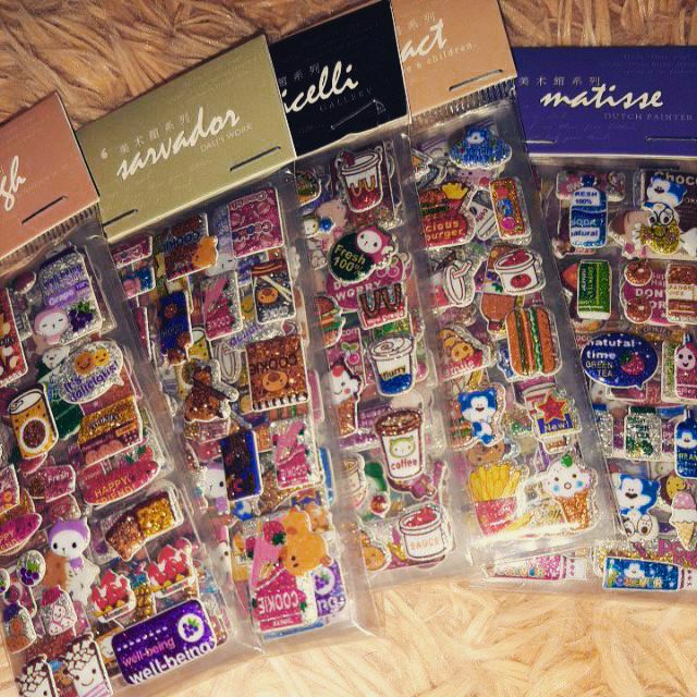 Cute And Shine Korean's Style 3D Stickers (6pcs/unit) For Decoration ...