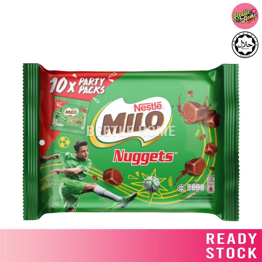 Nestle Milo Nuggets Party Pack 15g x 10 Chocolate Snack Doorgift ...