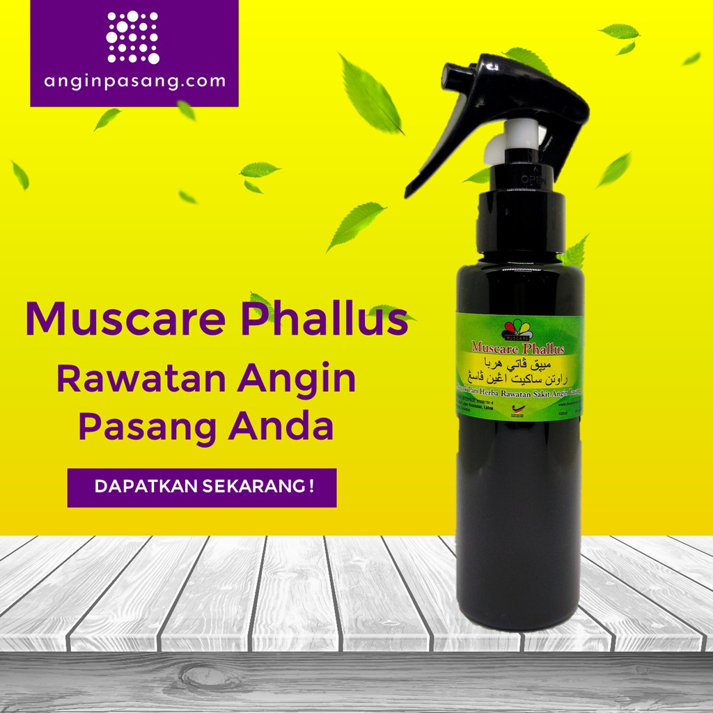 Penawar Angin Pasang Hernia Uluran Muscare Phallus | Shopee Malaysia