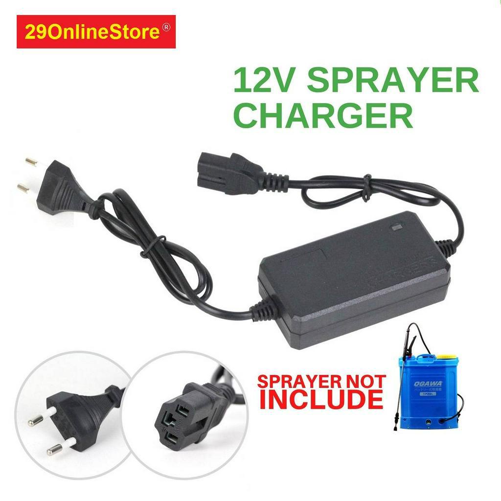 12V Battery Charger for Sprayer Pump Knapsack Heavy Duty Spare Part ...
