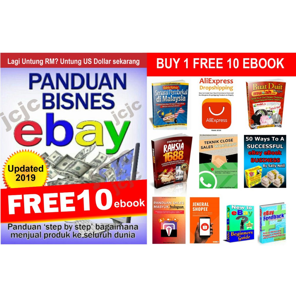 GUIDELINE EBOOK EBAY - Panduan Ebay Lengkap Buat Duit + (Bonus Free 10 ...
