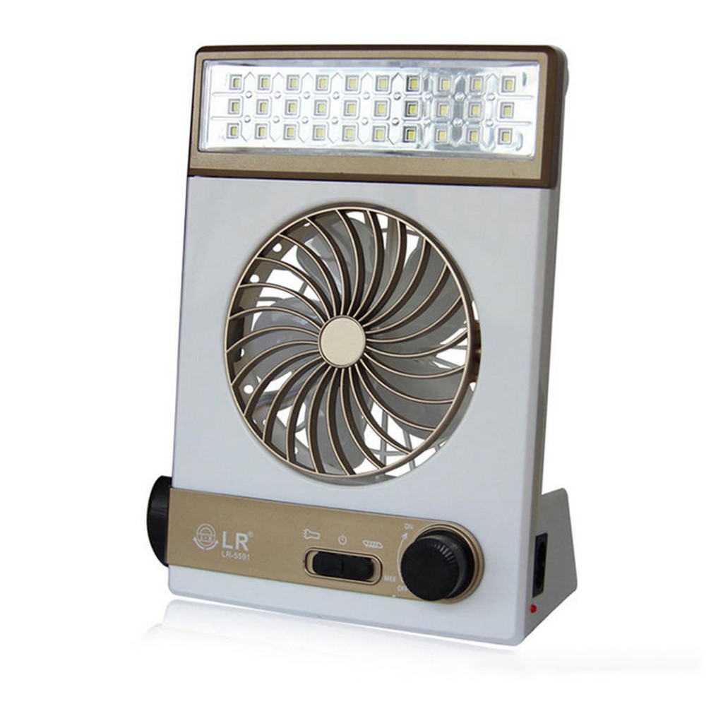 Kipas Solar Perkhemahan Dan Lampu Suluh LED Pengecas USB | Shopee Malaysia
