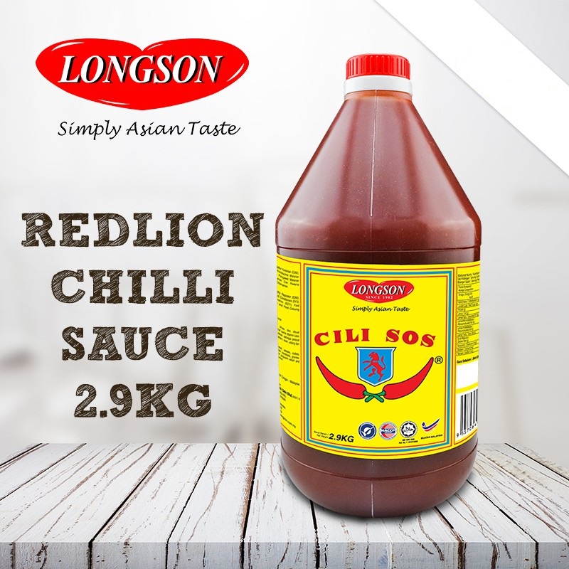 LONGSON RED LION CHILI SAUCE / SOS CILI - 2.9KG | Shopee Malaysia