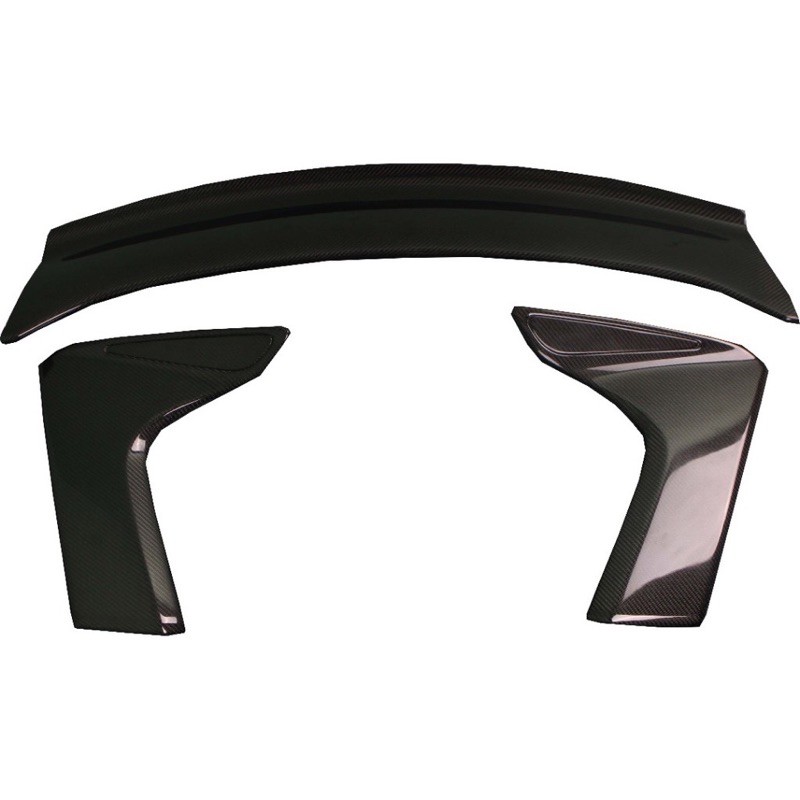 MINI CLUBMAN F54 DUELL AG rear roof top Carbon fiber spoiler lip gt ...