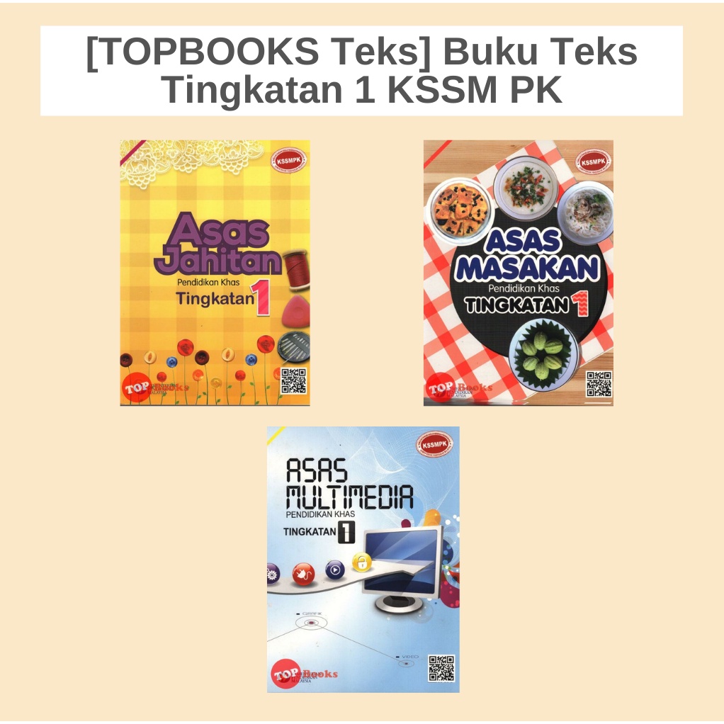 [TOPBOOKS Teks] Buku Teks Pendidikan Khas Tingkatan 1 KSSM | Shopee ...
