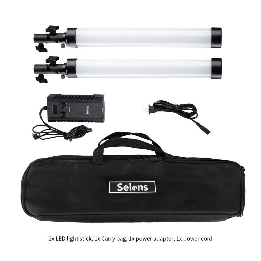 Selens Photography Light Stick Led Light Board Portable Video Lighting ...