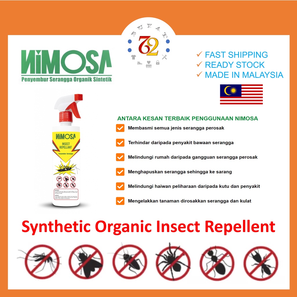 NiMOSA Synthetic Organic Insect Repellent | Shopee Malaysia