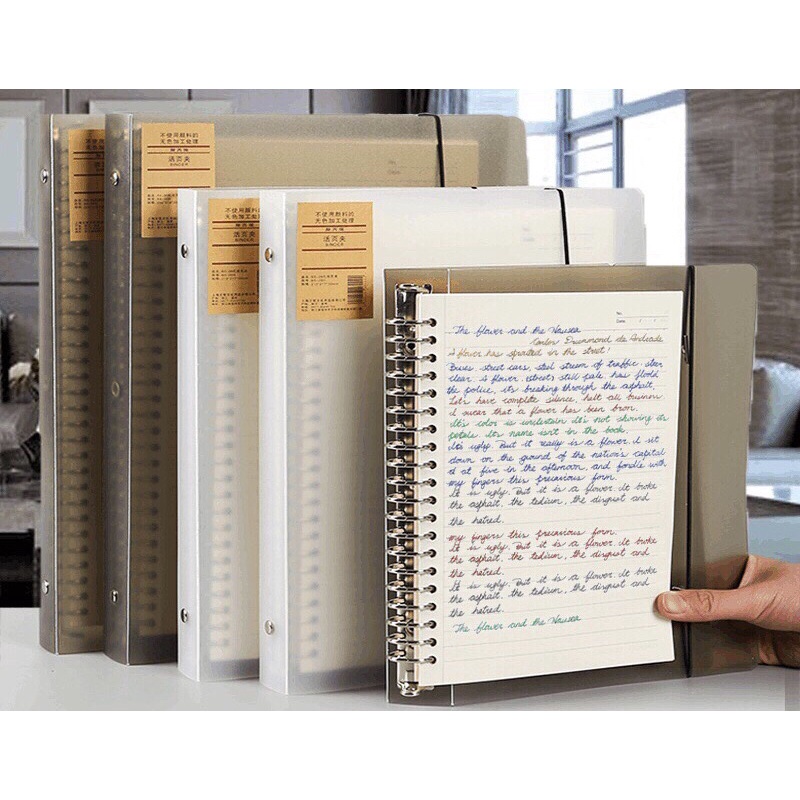 Xo [suri Store] Removable Spring Notebook Paper Size A4 A5 B5 Shopee Malaysia