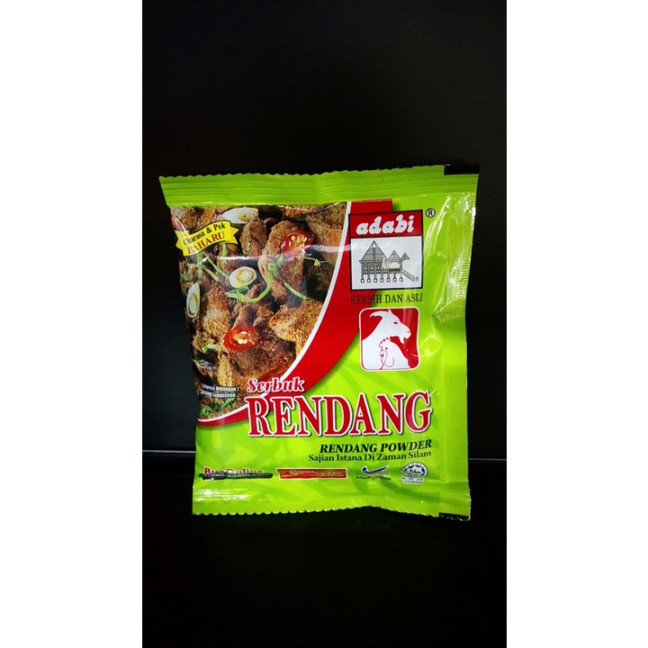 Serbuk Rendang/Rendang Powder Adabi 24g | Shopee Malaysia