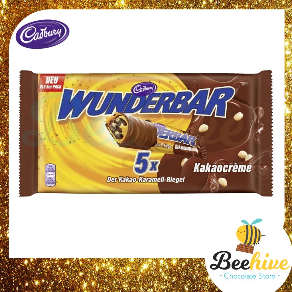 Cadbury Wunderbar Cacao Creme Chocolate Bar 185g | Shopee Malaysia