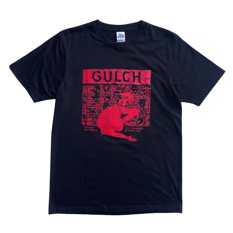 GULCH T-SHIRT / PUNK HARDCORE BAND KAOS / Black | Shopee Malaysia