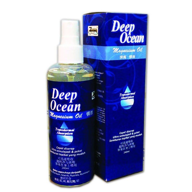 DEEP OCEAN MAGNESIUM OIL (SPRAY) 250ML | Shopee Malaysia