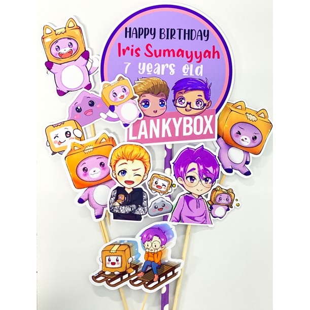 Lanky Box Topper Cake | Shopee Malaysia