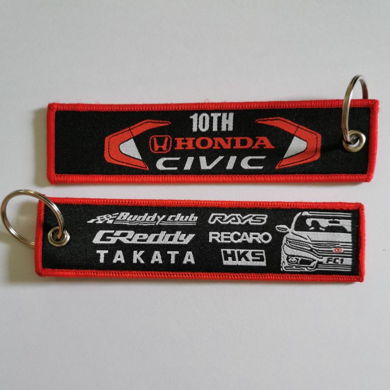 keychain key chain key ring sulaman car accessories Honda vtec jdm fc ...