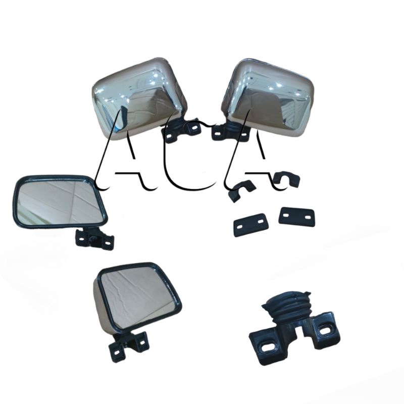 Universal KDC Small CROM Mirror Complete SET Of 2pcs Stay Install ...