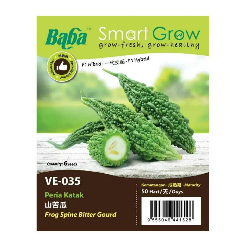 Baba Smart Grow Seeds VE-035 Frog Spine Bitter Gourd(Peria Katak)6SEEDS ...