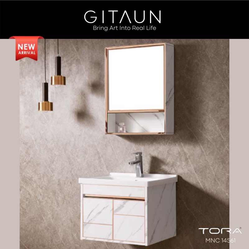 [TORA] Bathroom Furniture / Basin Cabinet / Stainless Steel SUS 304 ...