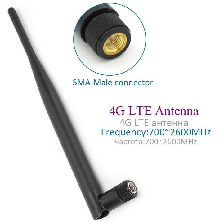[Better Performance] 4G Antenna 12dBi SMA or RP-SMA 2.4G Wi-Fi Booster ...
