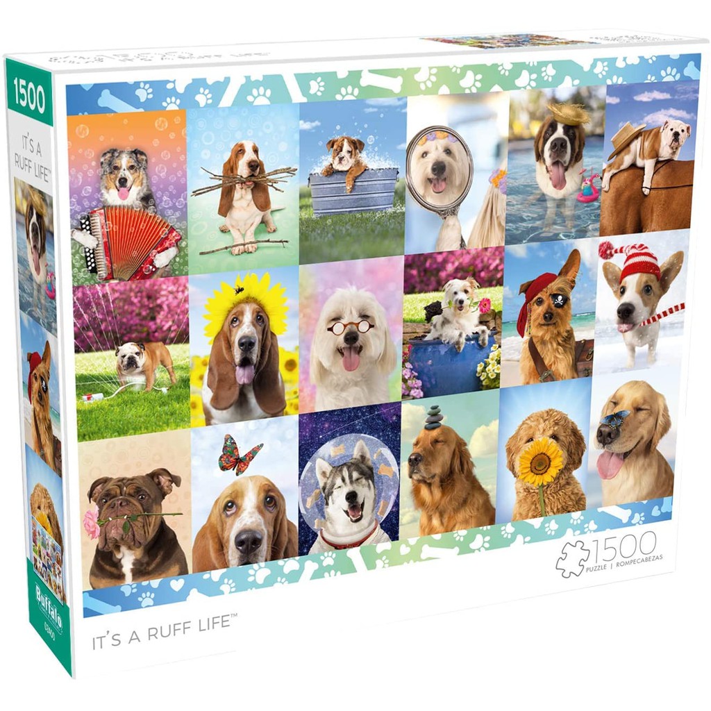 [Preorder] Buffalo Games Jigsaw Puzzle: It's a Ruff Life (1500 Piece ...