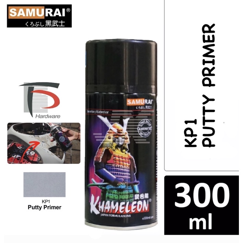 [100% ORIGINAL] SAMURAI PUTTY PRIMER SPRAY PAINT - PUTTY PRIMER KP1 ...